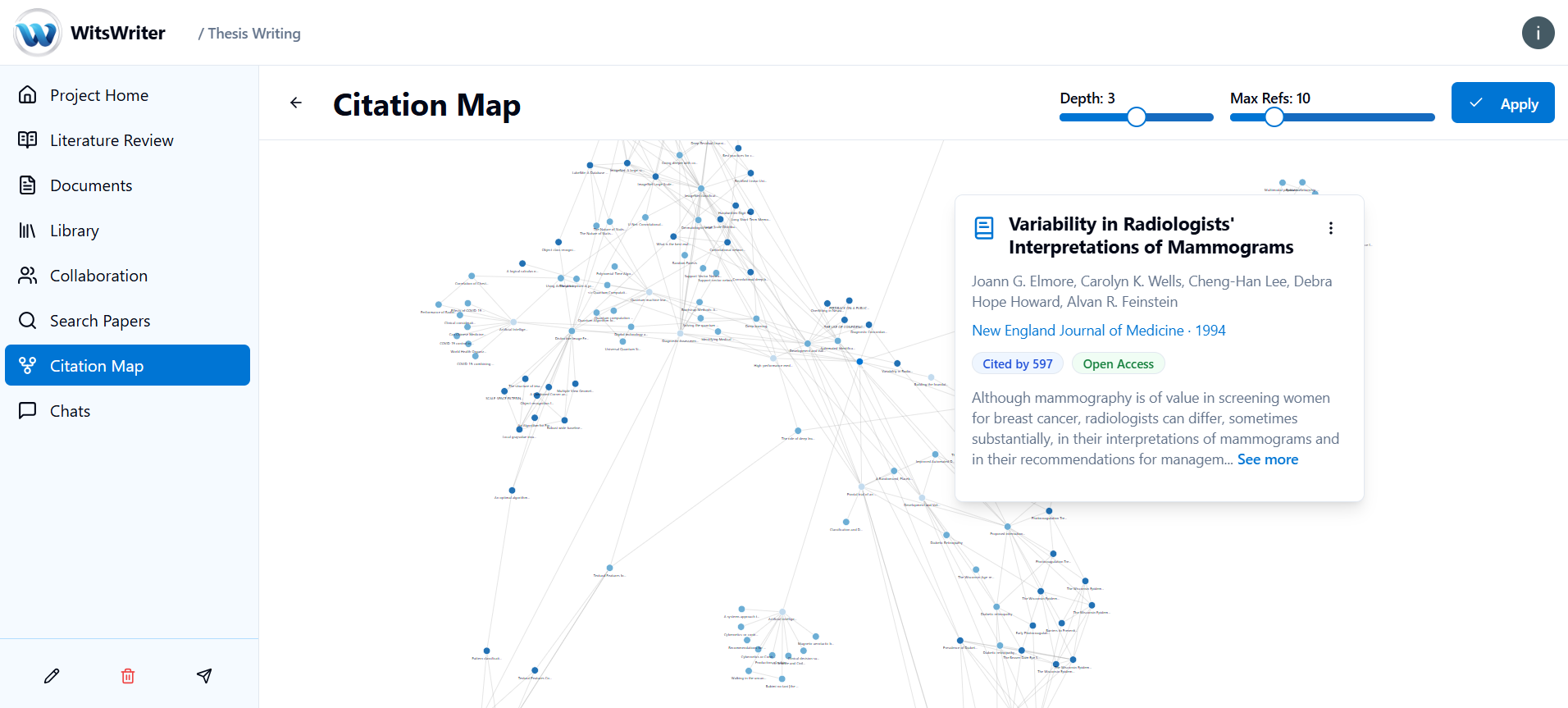 WitsWriter - AI-Powered Research & Document Management